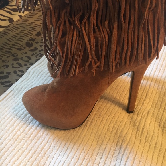 Mojo Moxy | Shoes | Mojo Moxy Suede Platform Tassel Boots | Poshmark